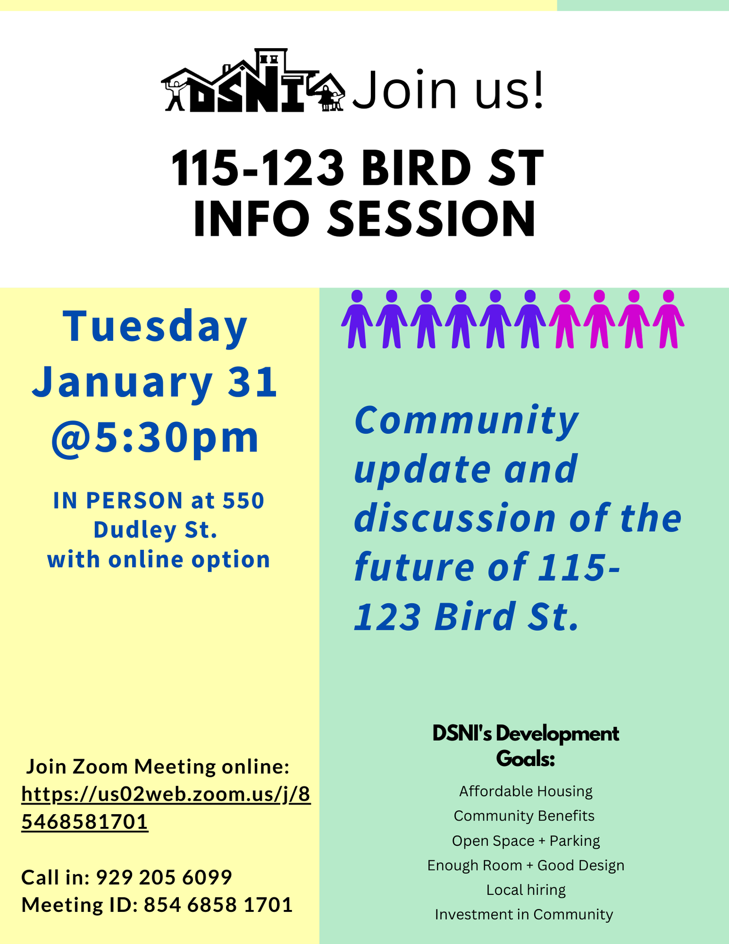 Upcoming Events — DSNI