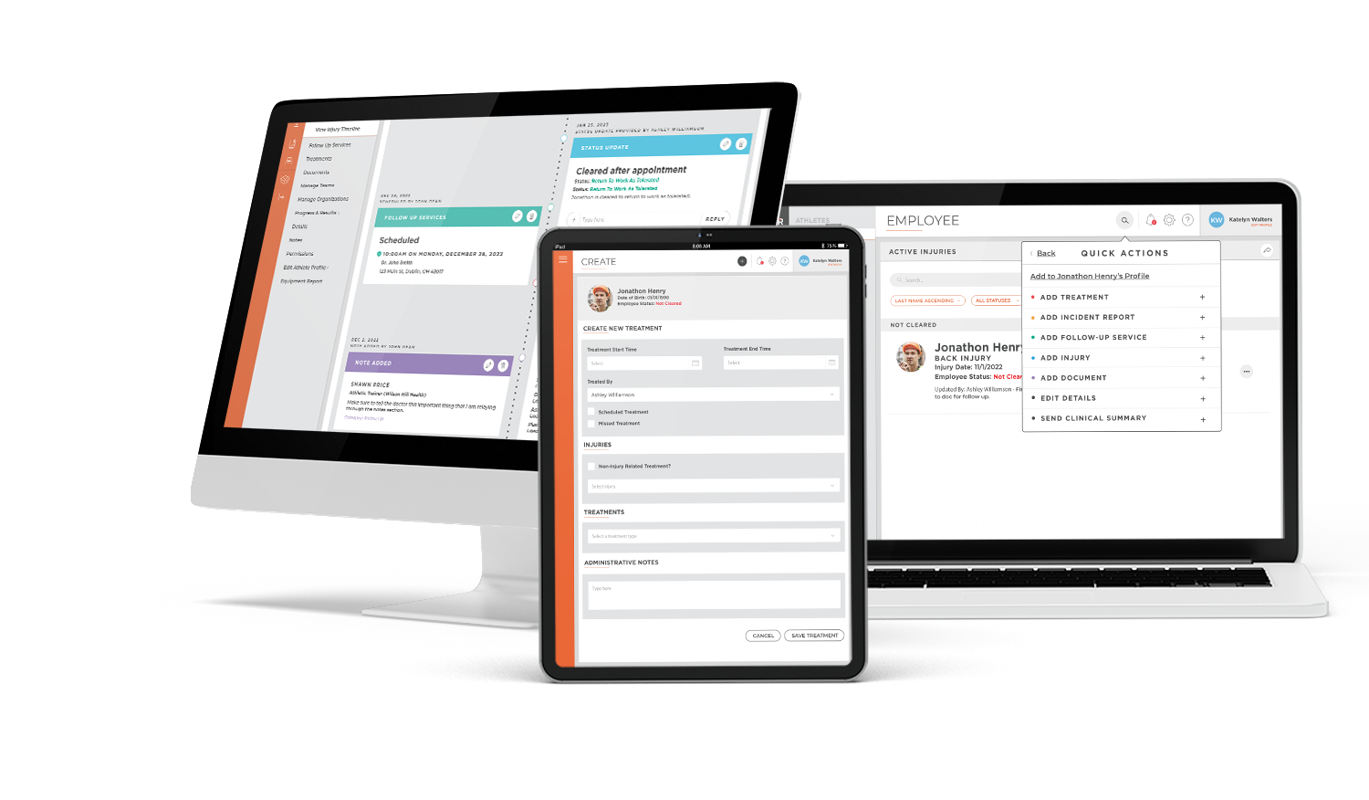 Industrial Athletic Trainer EMR to Prevent Injuries & Document ...