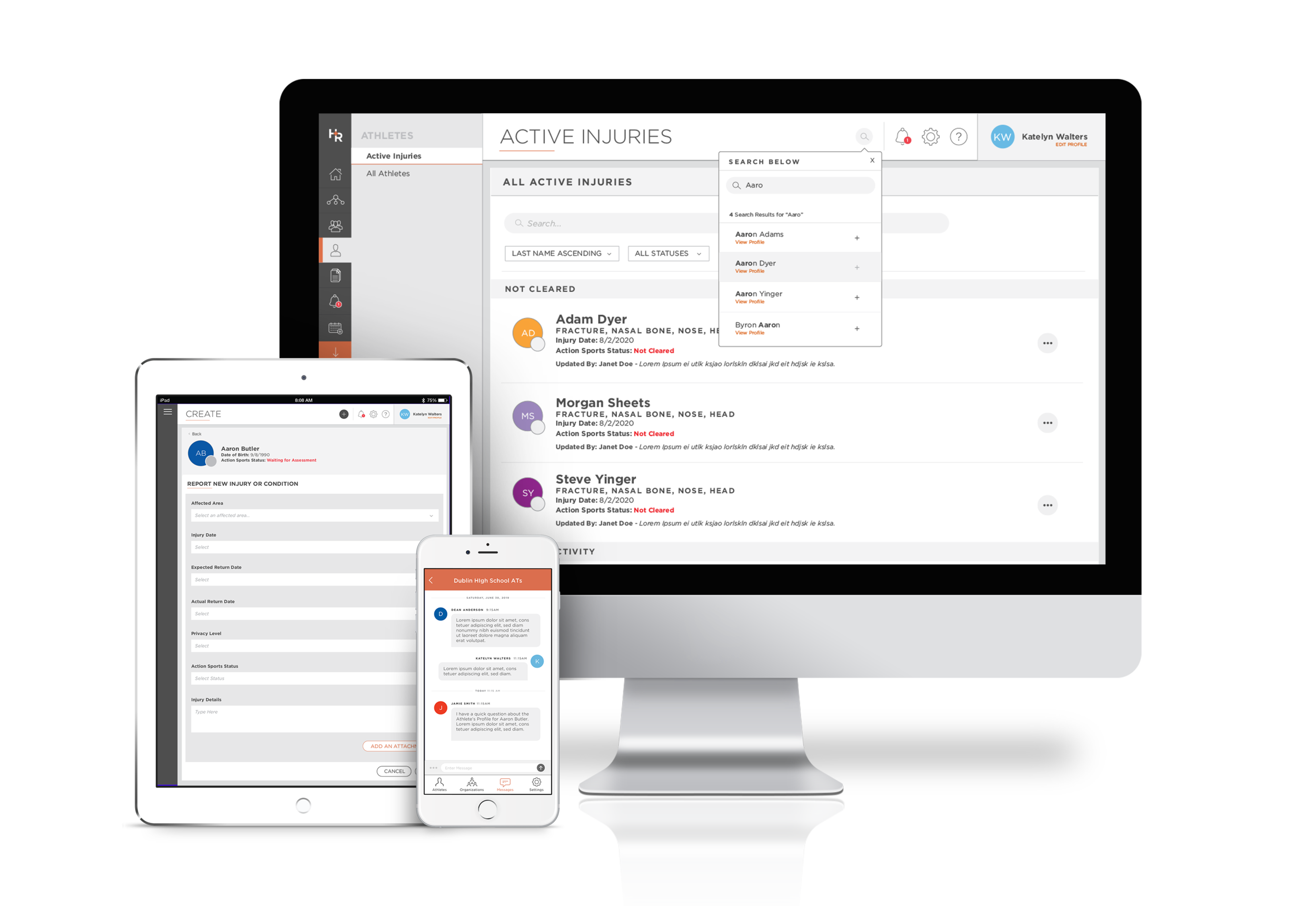 High School Athletic Training EMR for Documentation and Communication ...