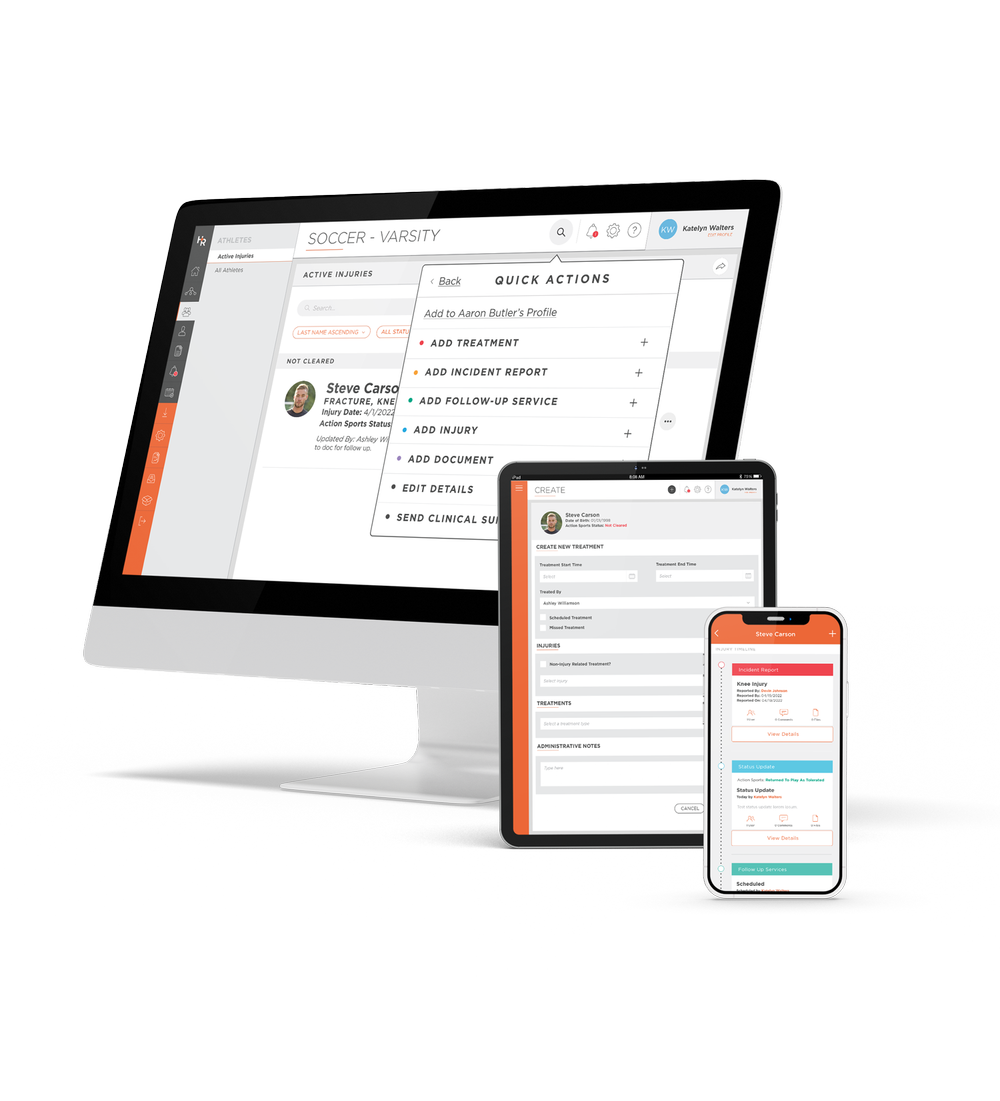 Athletic Trainer EMR | Athletic Training EMR | Sports Medicine ...