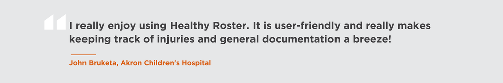 Sports Medicine EMR | Athletic Trainer Documention Software — Healthy ...
