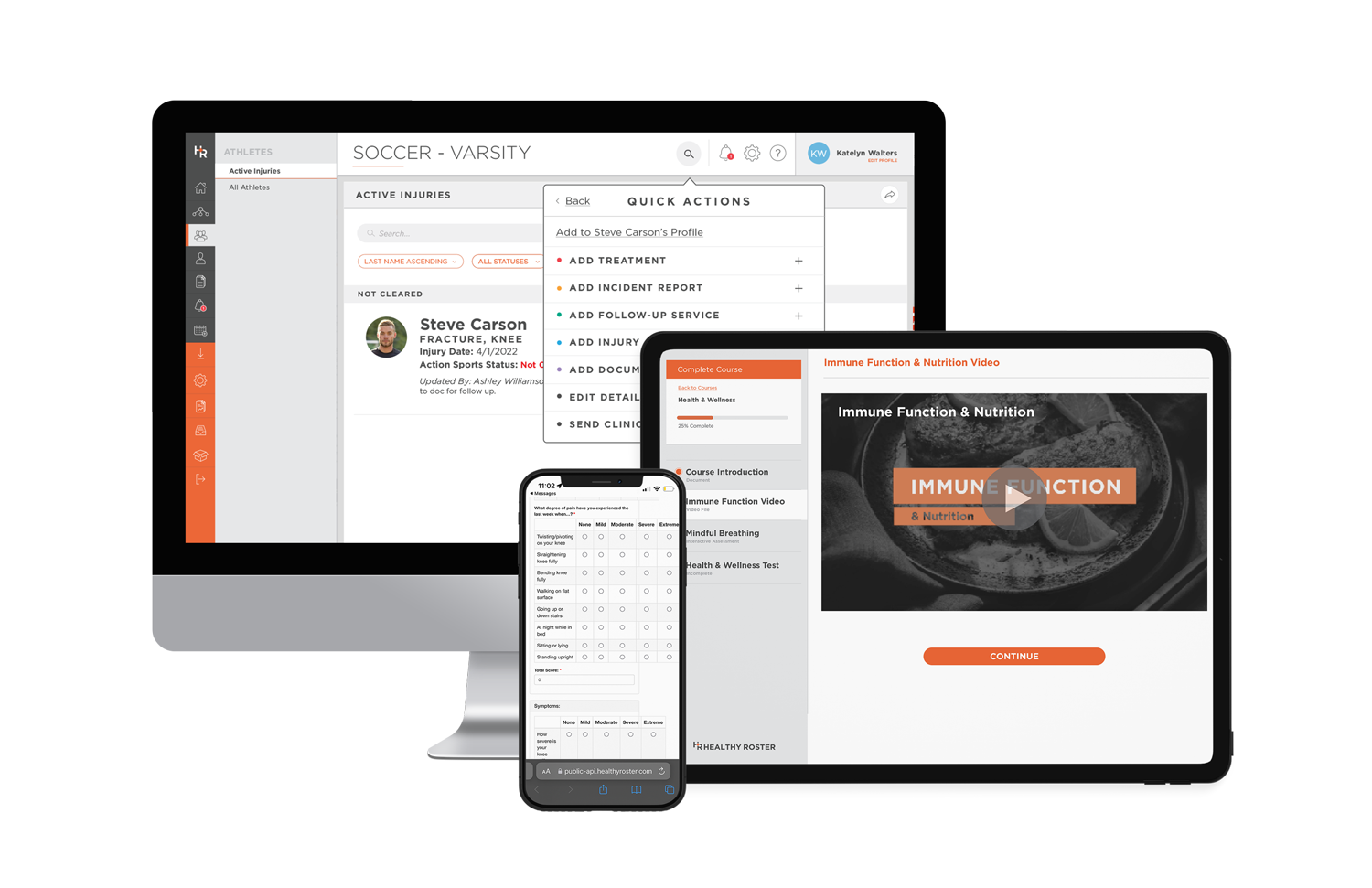 Athletic Trainer EMR | Athletic Training Software | Athletic Trainer ...
