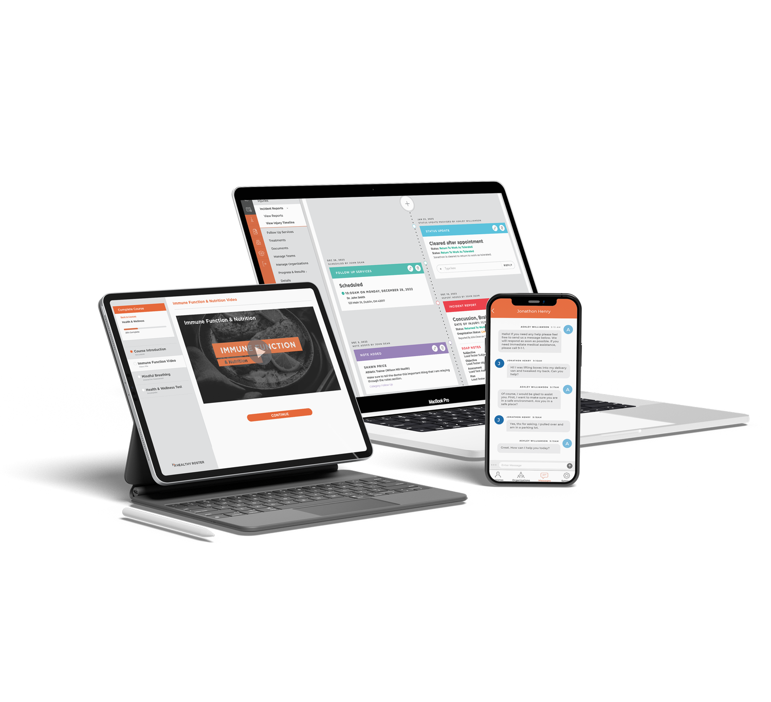 Industrial Athletic Trainer EMR to Prevent Injuries & Document ...