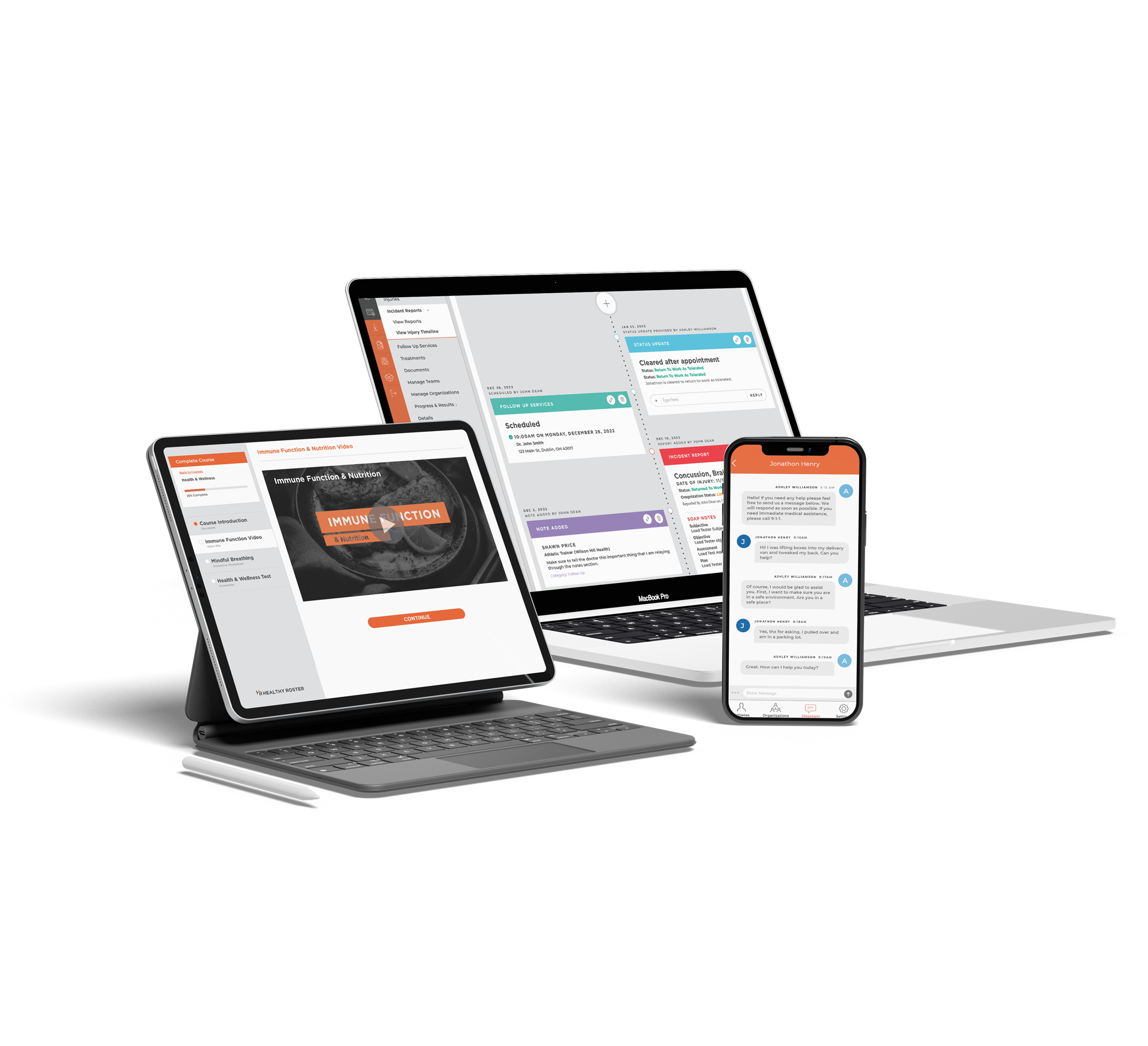 Industrial Athletic Trainer EMR to Prevent Injuries & Document ...