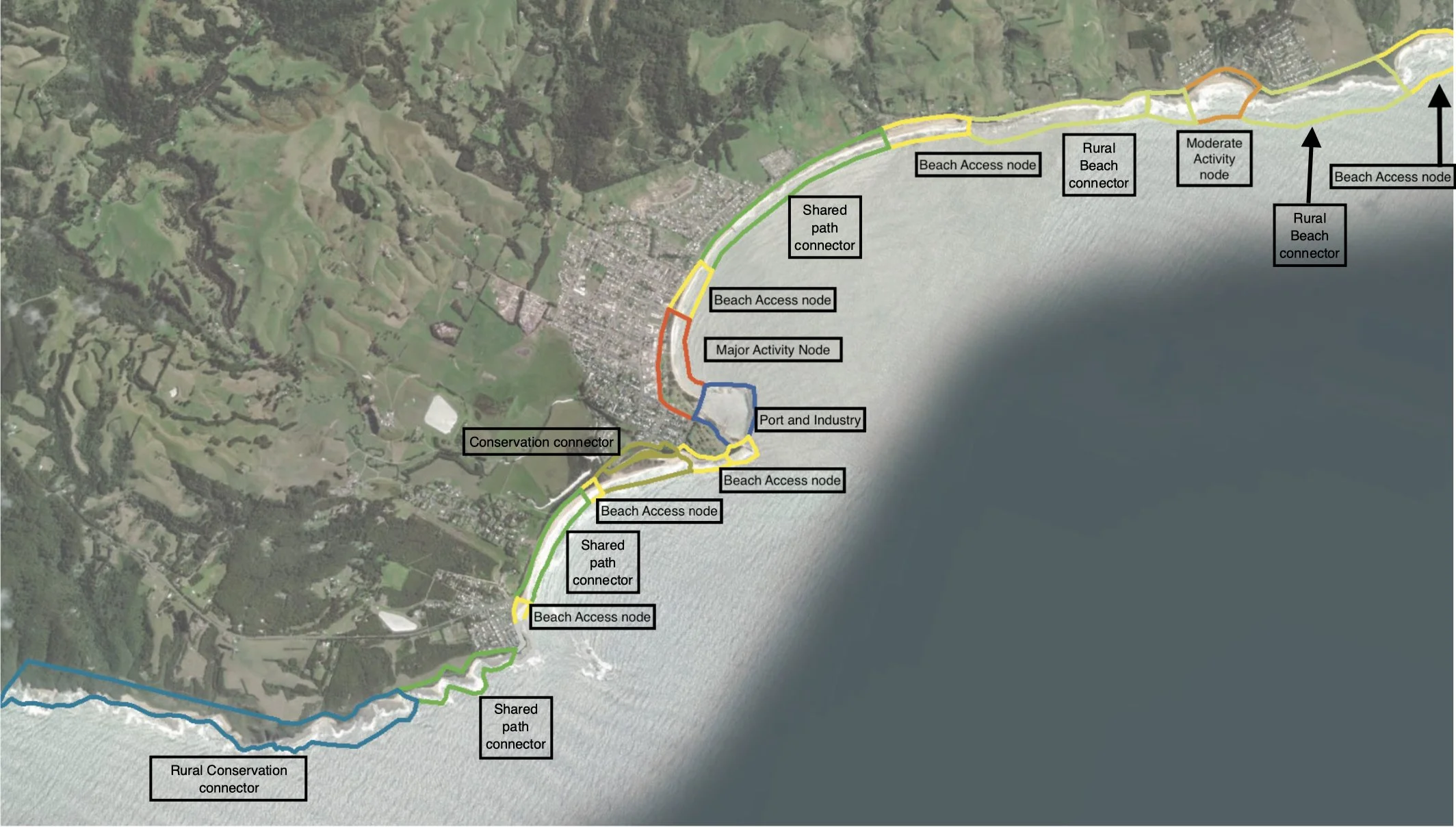Apollo Bay coastal maps — Golden Valley Tree Park