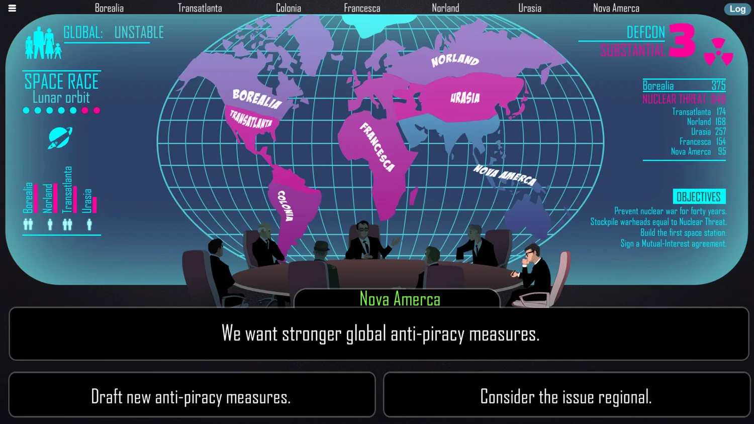 Cold War Strategy Sim 'Doomsday Room' Out Now on Steam - Canadian Game Devs