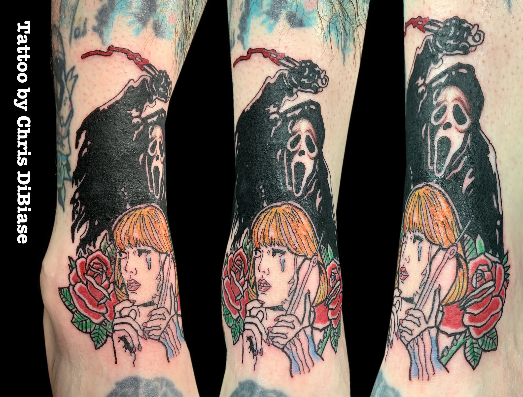 Horror Movie Tattoo Sleeve