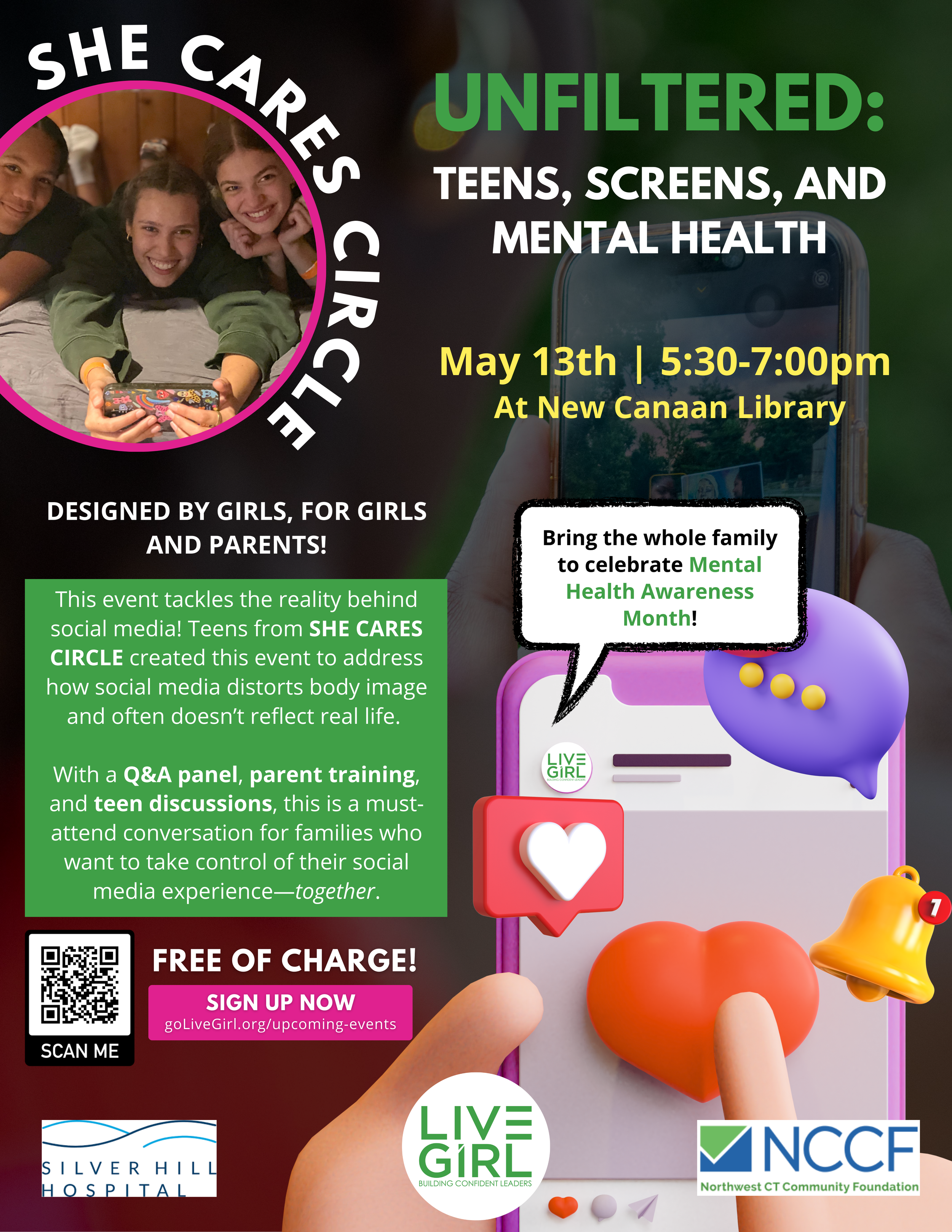 SHE CARES Circle Summit — LiveGirl