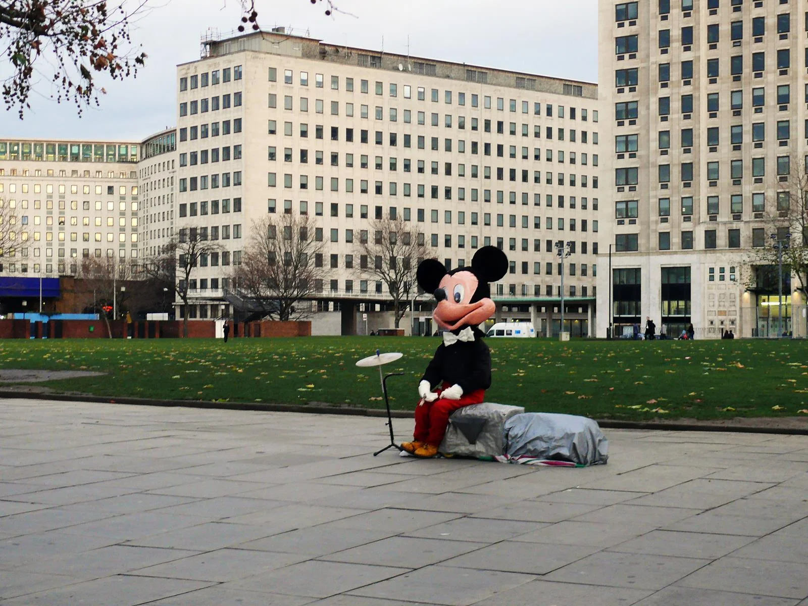 Mickey Mouse, South Bank, London — The Caravan Gallery