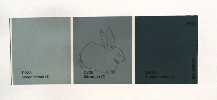 paint chip drawings — Kate Shepherd