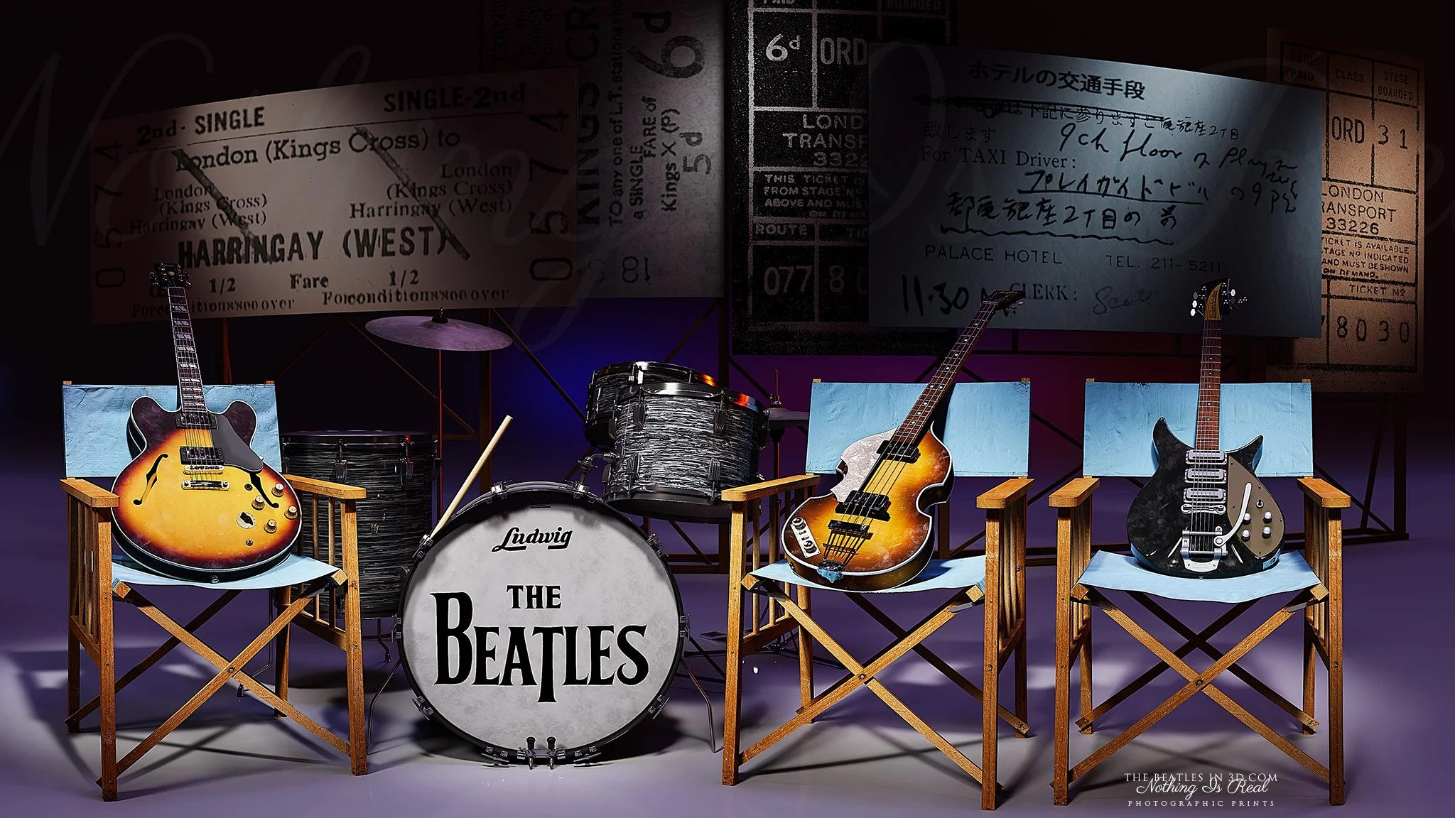 The Beatles in 3D