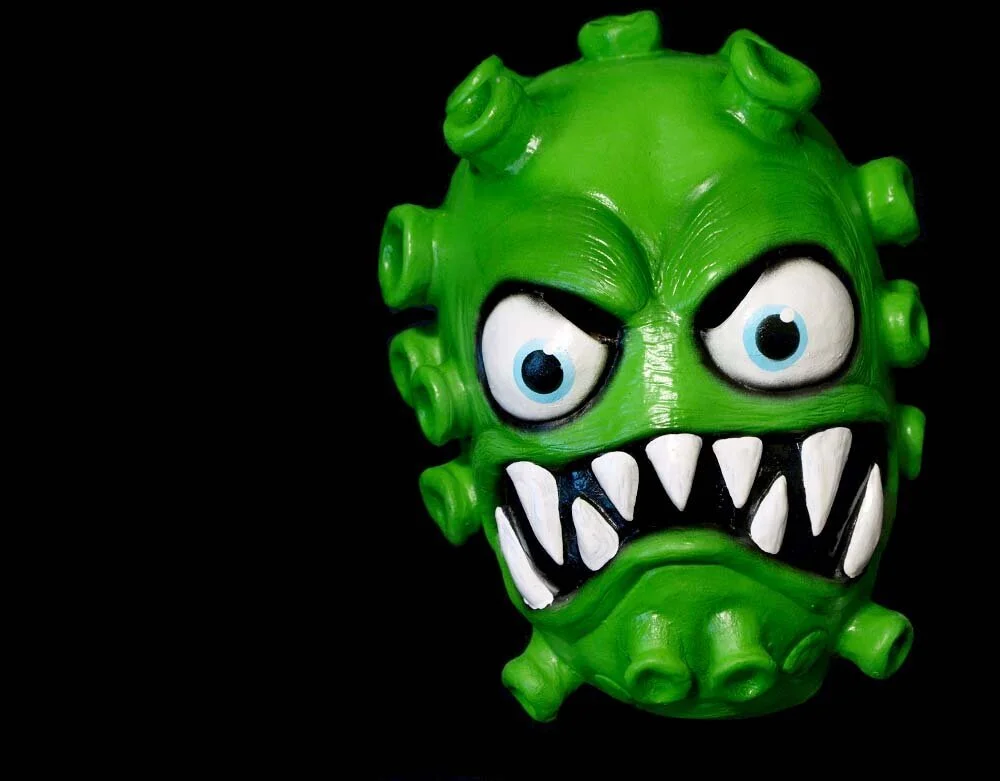 House of 1000 Corpses - Captain Spaulding Half Mask — Lord Grimley's Manor