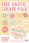 Free Digital Stickers for Google Classroom and SeeSaw — MELANIE MURPHY