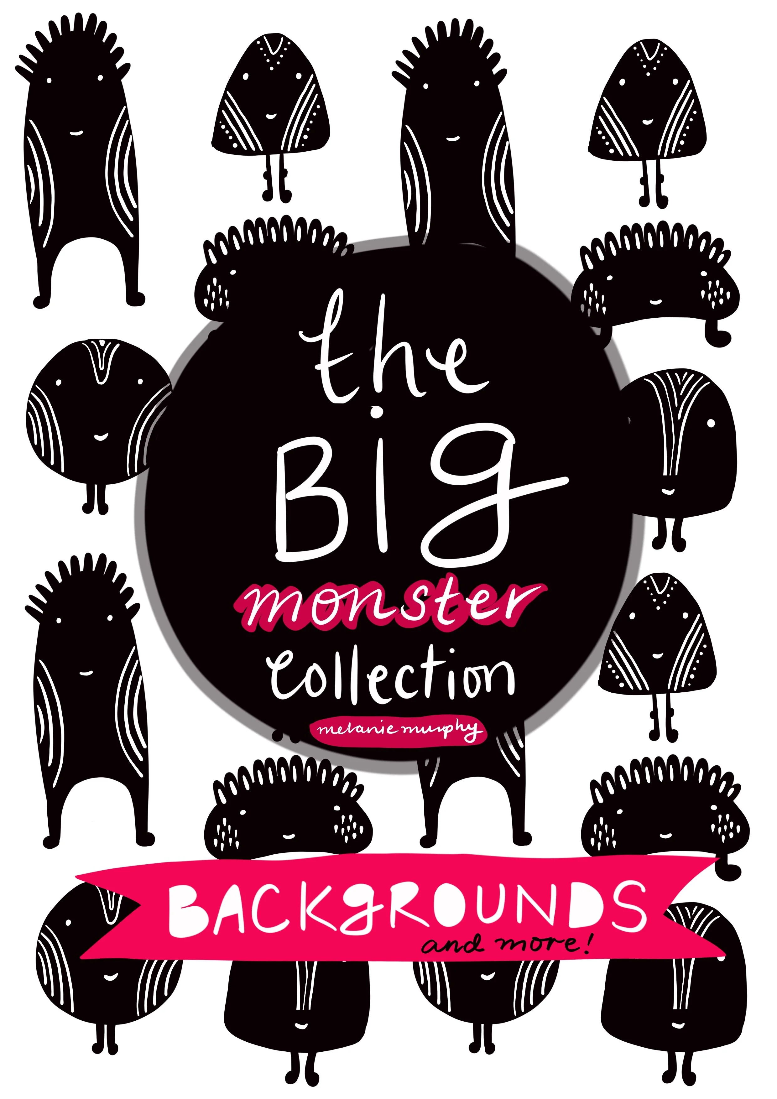 Backgrounds for Powerpoint | Cute Monster Theme — MELANIE MURPHY