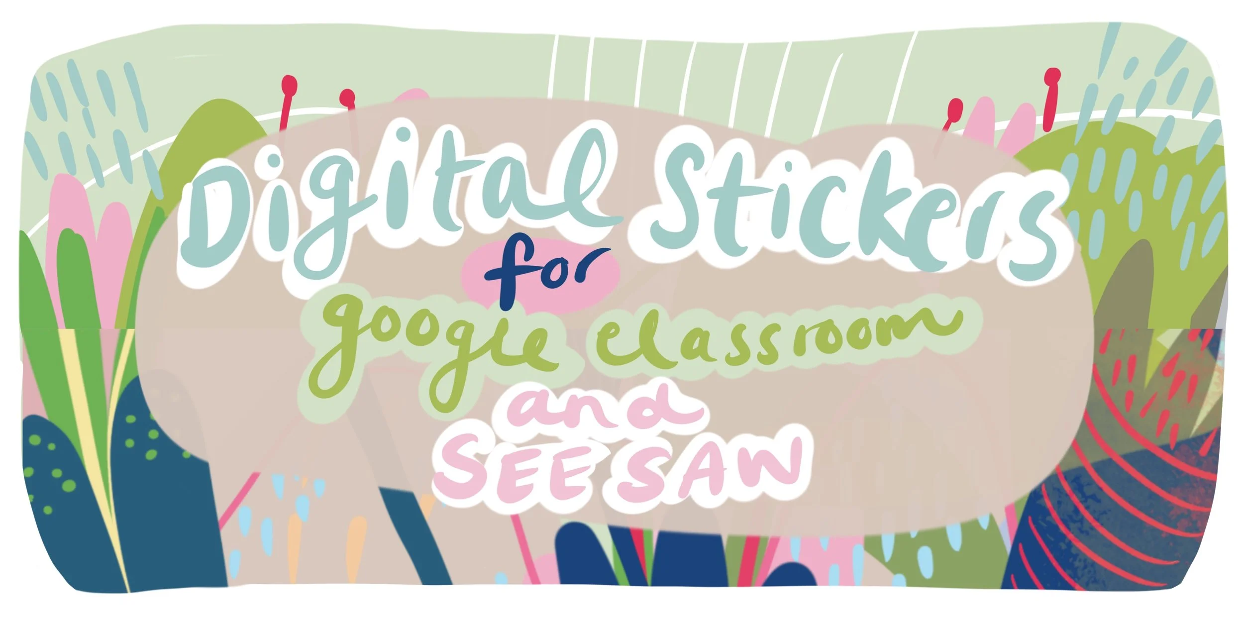 Free Digital Stickers for Google Classroom and SeeSaw — Melanie Murphy