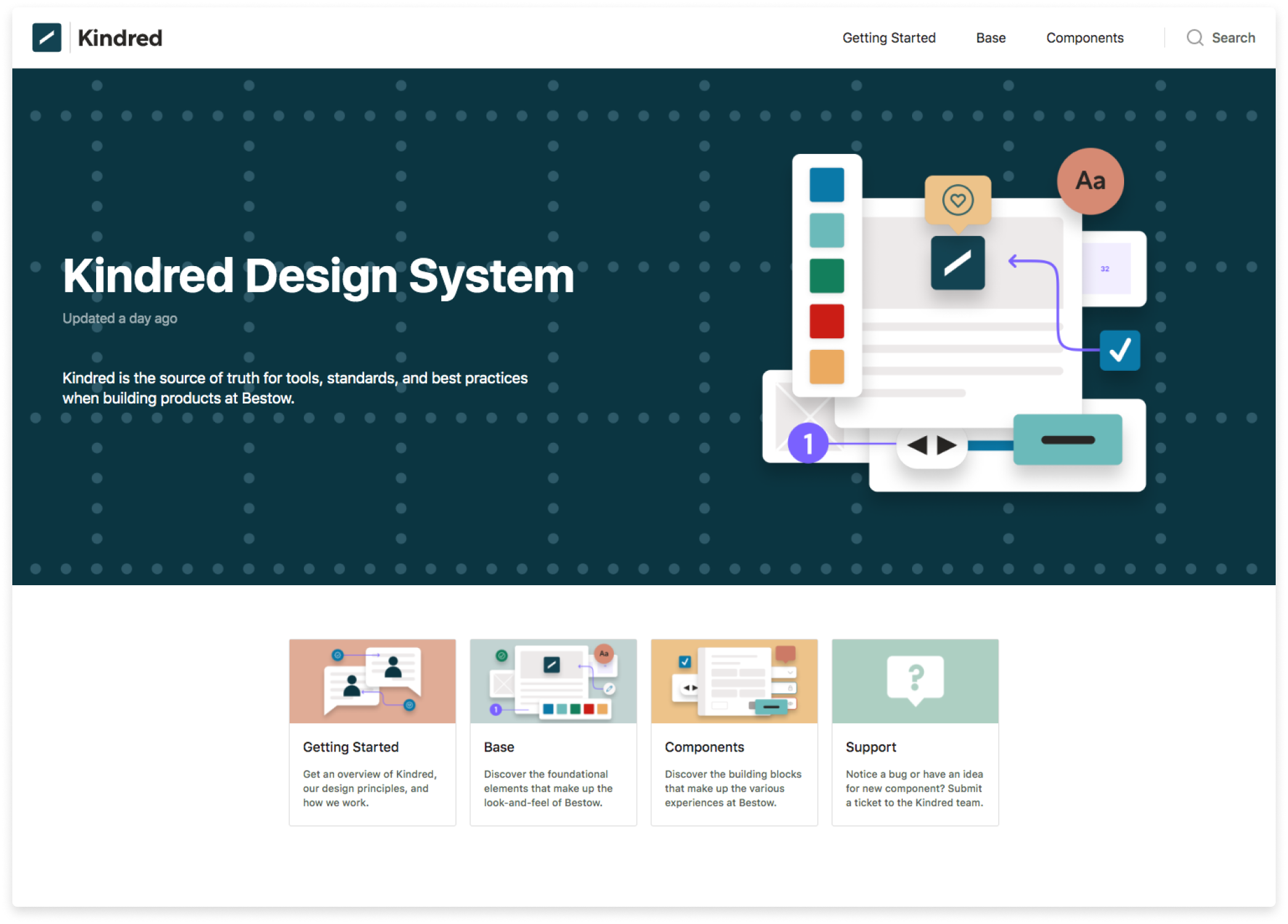 Kindred Design System — Ryan Chen