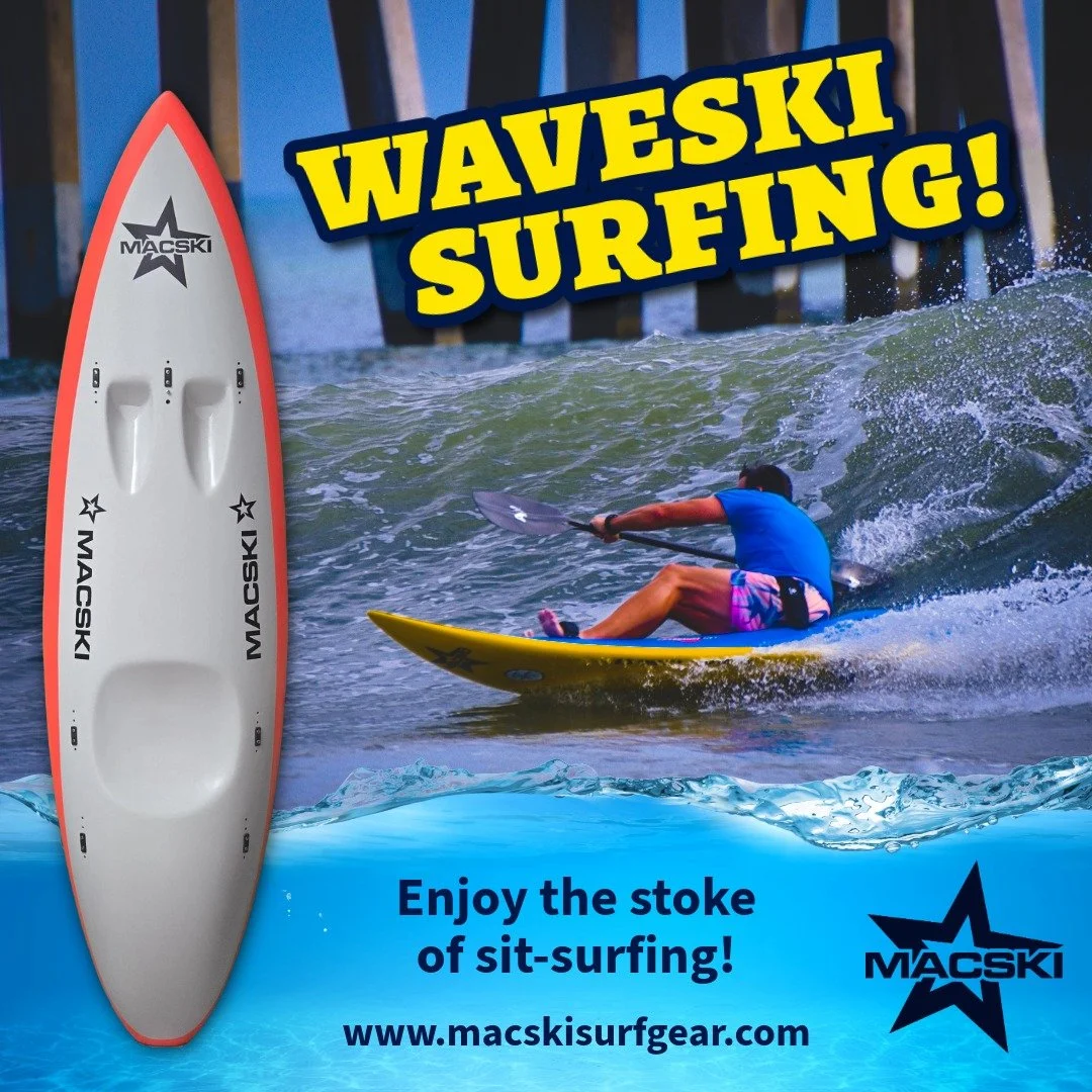 Waveski Surfing | Kayak Surfing | Purchase a Waveski