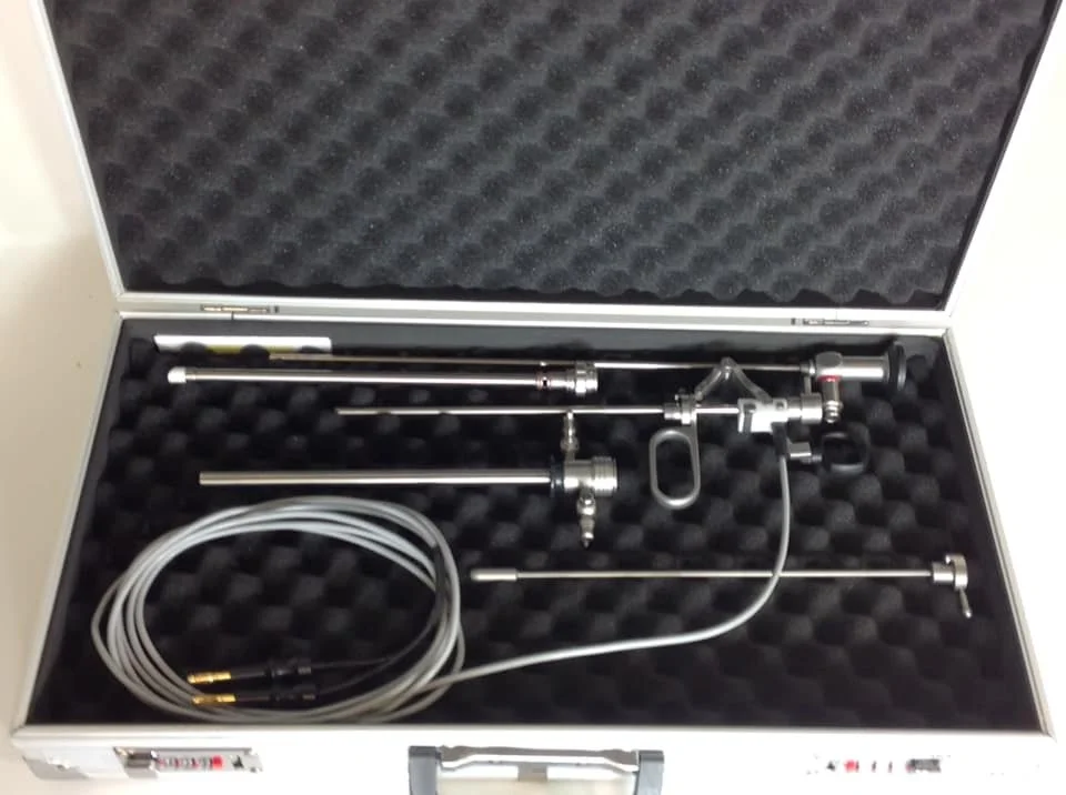 Endoscopy equipment and instruments rigid and flexible. Different ...