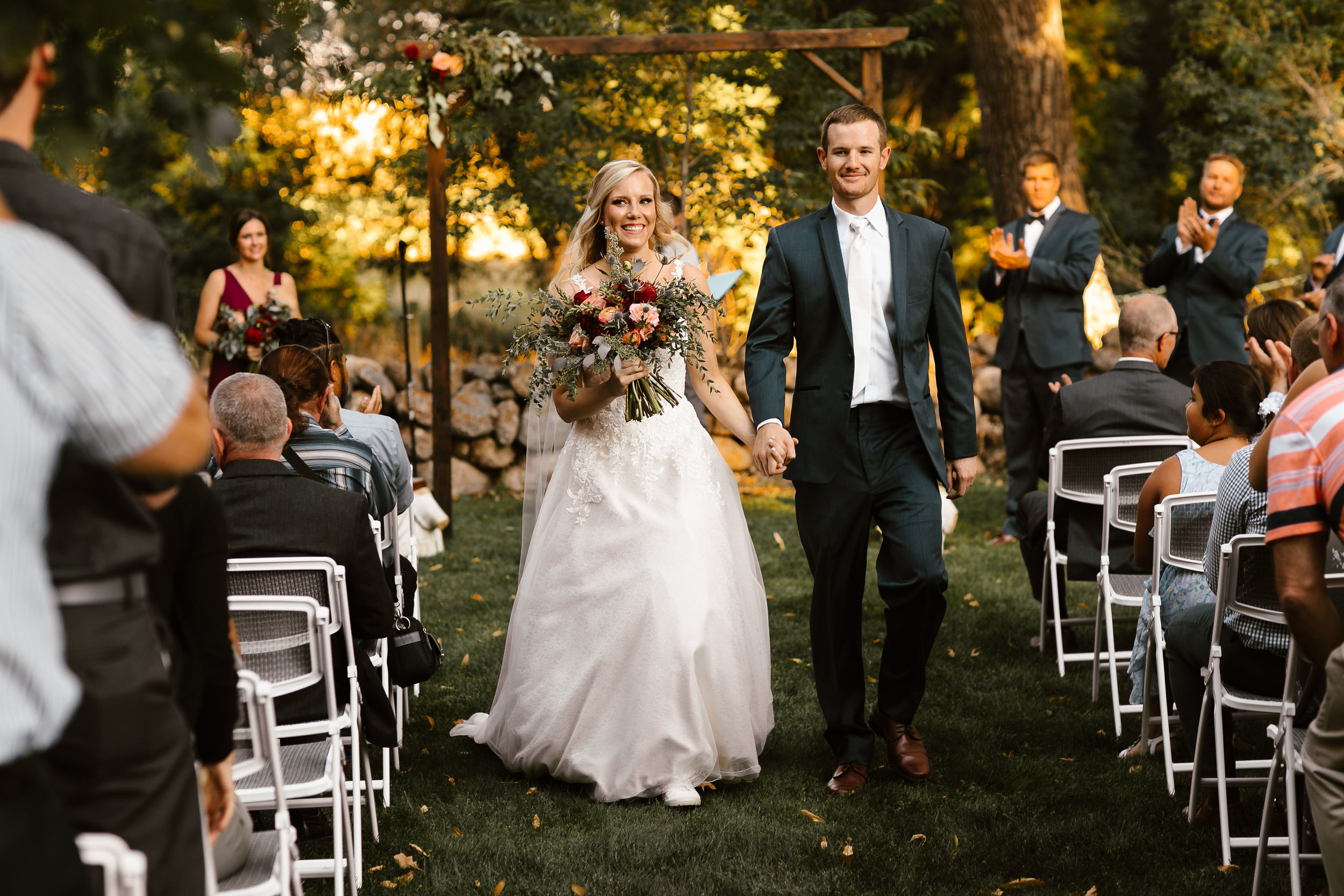 September Wyoming Wedding in Burgundy — Whirly Girl Flowers