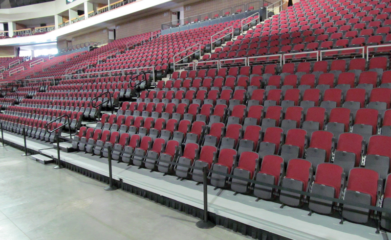 Retractable Public Seating Systems | Hussey Seating Company Asia ...