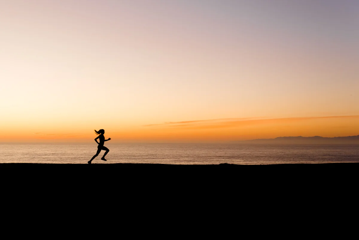 Running Sunset