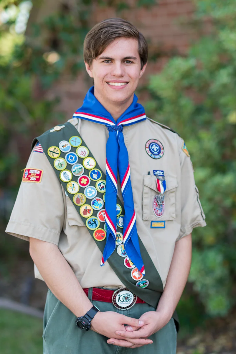 Eagle Scout Pin Placement