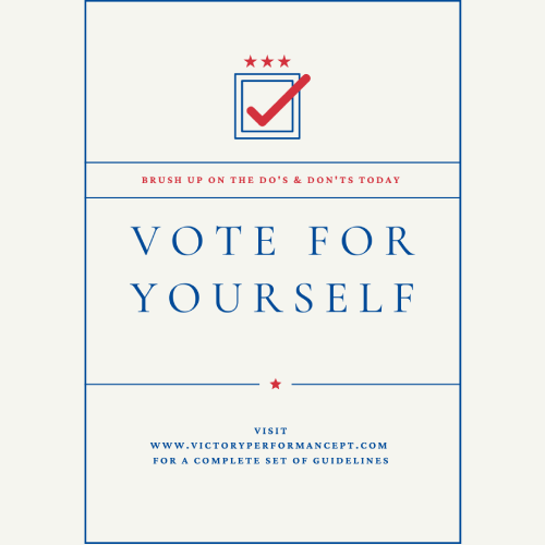 Vote...For Yourself