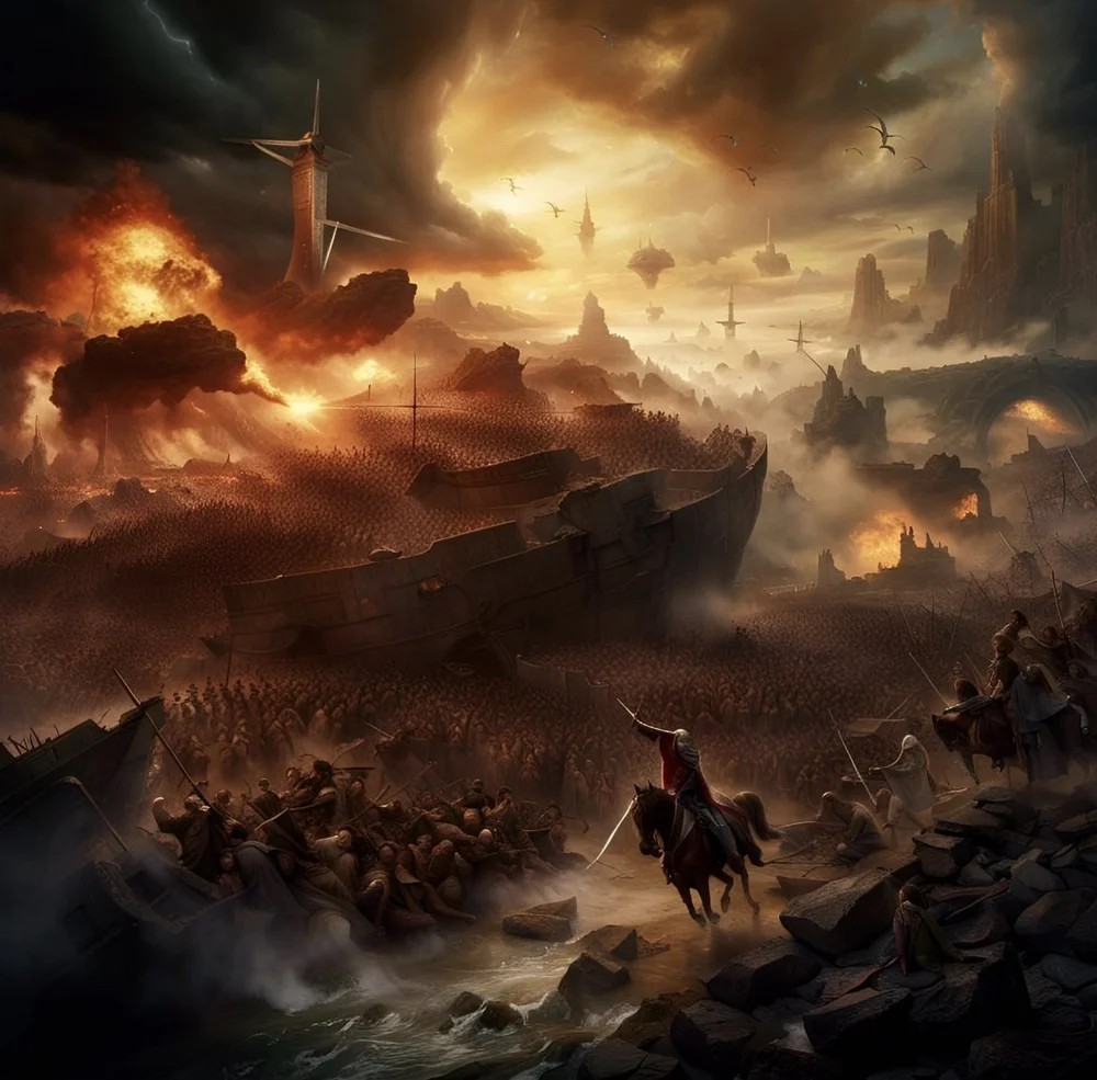 Battle Of Armageddon Final War Israel Jews Burning Point Ministries