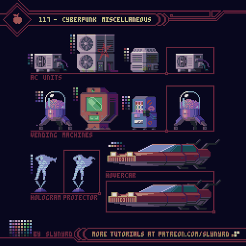 Pixelblog - 42 - Cyberpunk Pixel Art — SLYNYRD
