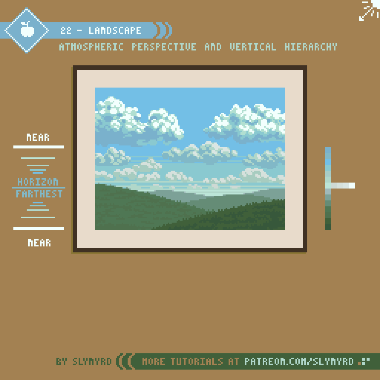 Pixelblog - 11 - Landscape Pixeling — SLYNYRD