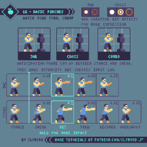 Pixelblog - 9 - Melee Attacks — SLYNYRD