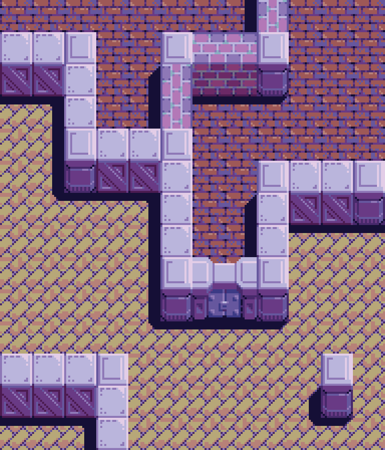 Pixelblog - 45 - Bricks, Walls, Doors, and More — SLYNYRD