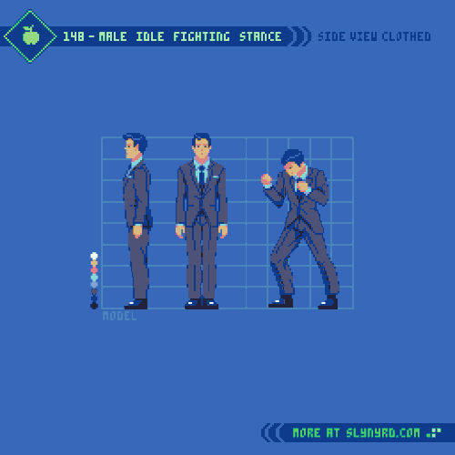 Pixelblog - 52 - Idle Fighting Stance — SLYNYRD