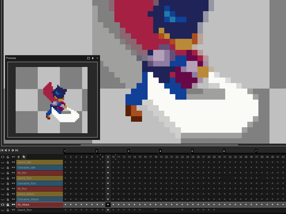Pixelblog - 58 - Top Down Character Animation Part 3 — SLYNYRD