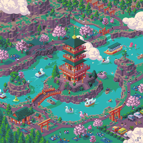 Pixelblog - 41 - Isometric Pixel art — SLYNYRD