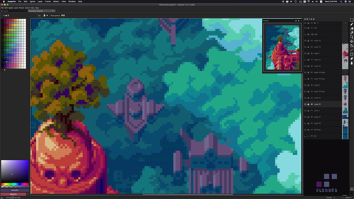 Pixel Diary - Neomecity — SLYNYRD