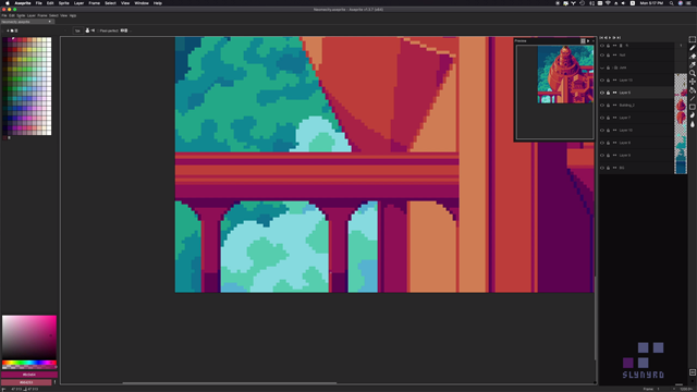 Pixel Diary - Neomecity — SLYNYRD