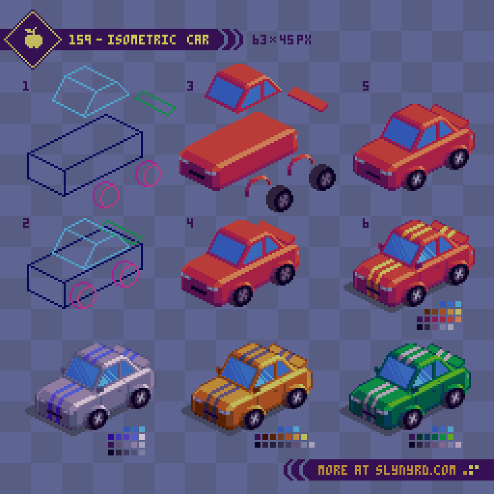 Pixelblog - 54 - More Isometric Pixels — SLYNYRD