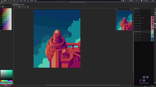 Pixel Diary - Neomecity — SLYNYRD