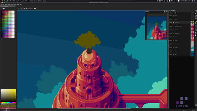 Pixel Diary - Neomecity — SLYNYRD