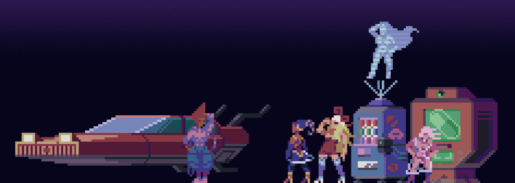 Pixelblog - 42 - Cyberpunk Pixel Art — SLYNYRD