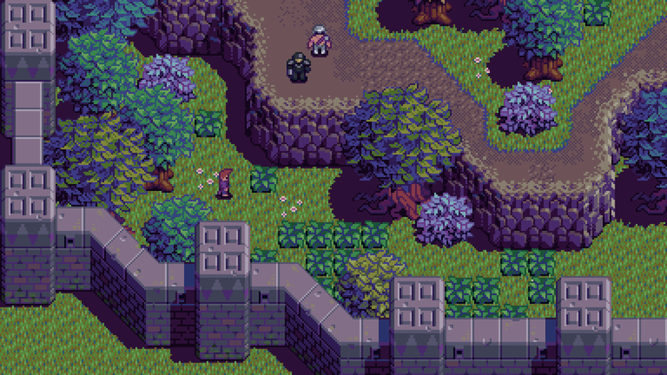 Pixelblog - 44 - Top Down Trees — SLYNYRD