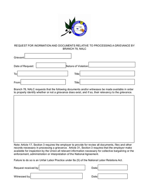 Stewards — NALC Buckeye Branch 78 Columbus Ohio