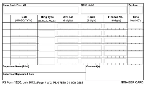 Forms — NALC Buckeye Branch 78 Columbus Ohio