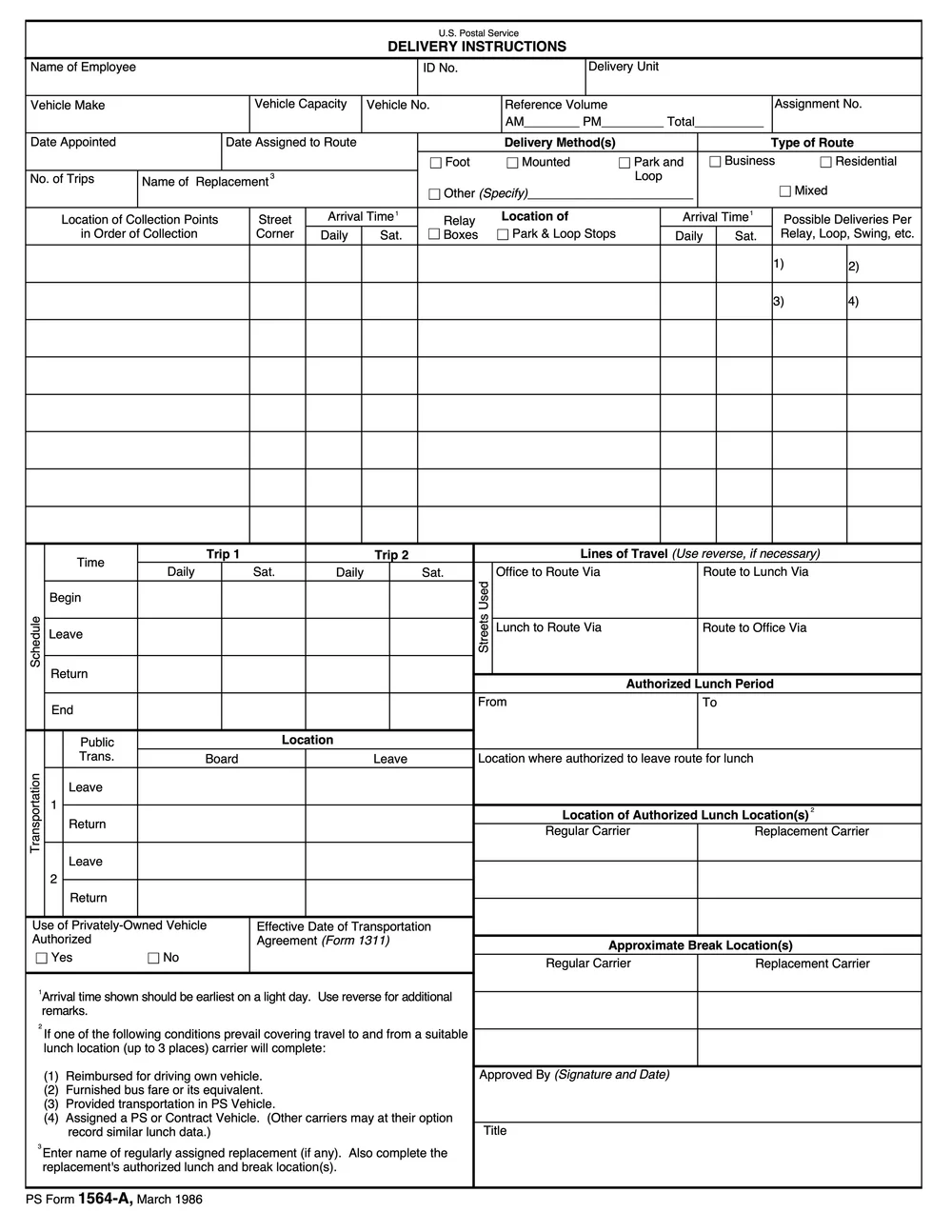 Forms — NALC Buckeye Branch 78 Columbus Ohio