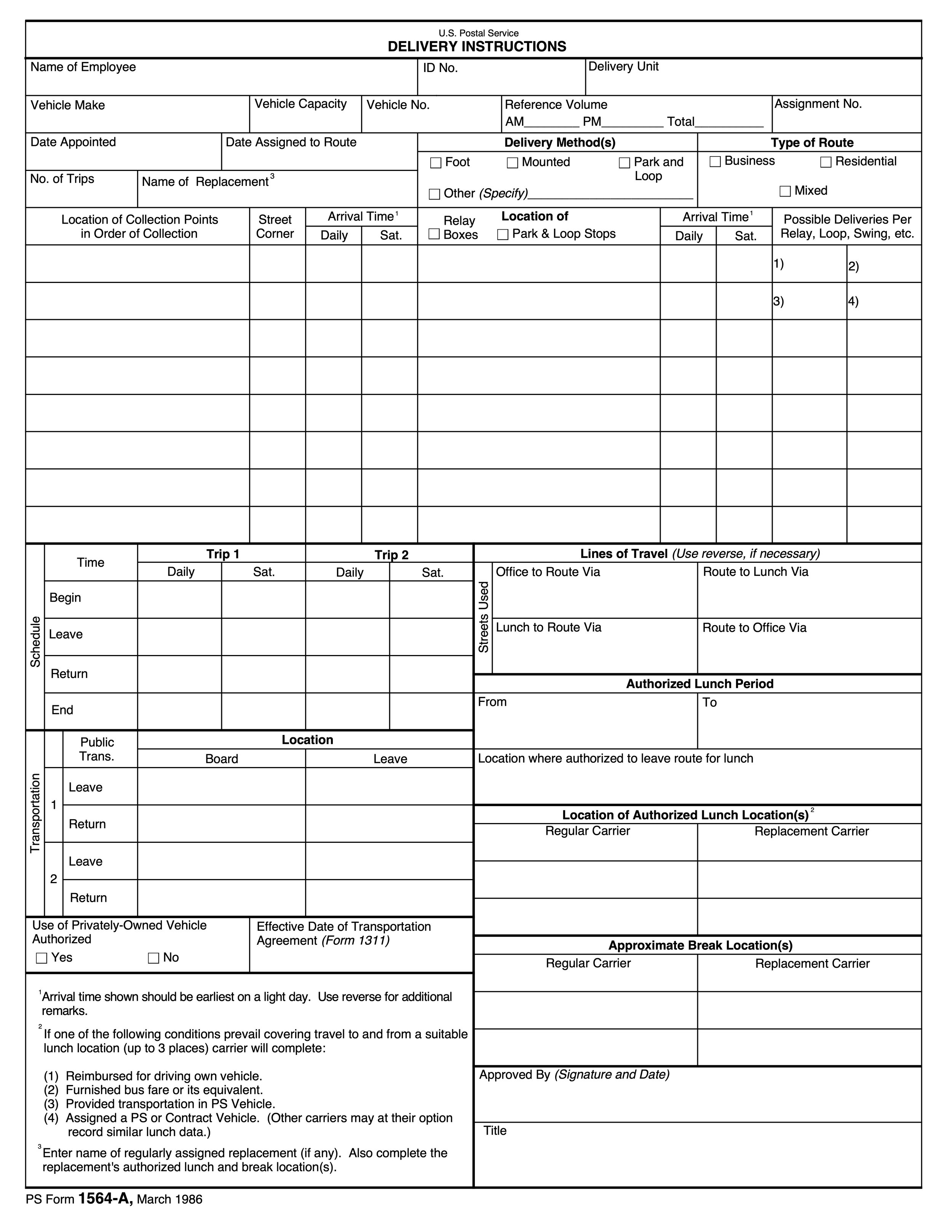 Forms — NALC Buckeye Branch 78 Columbus Ohio