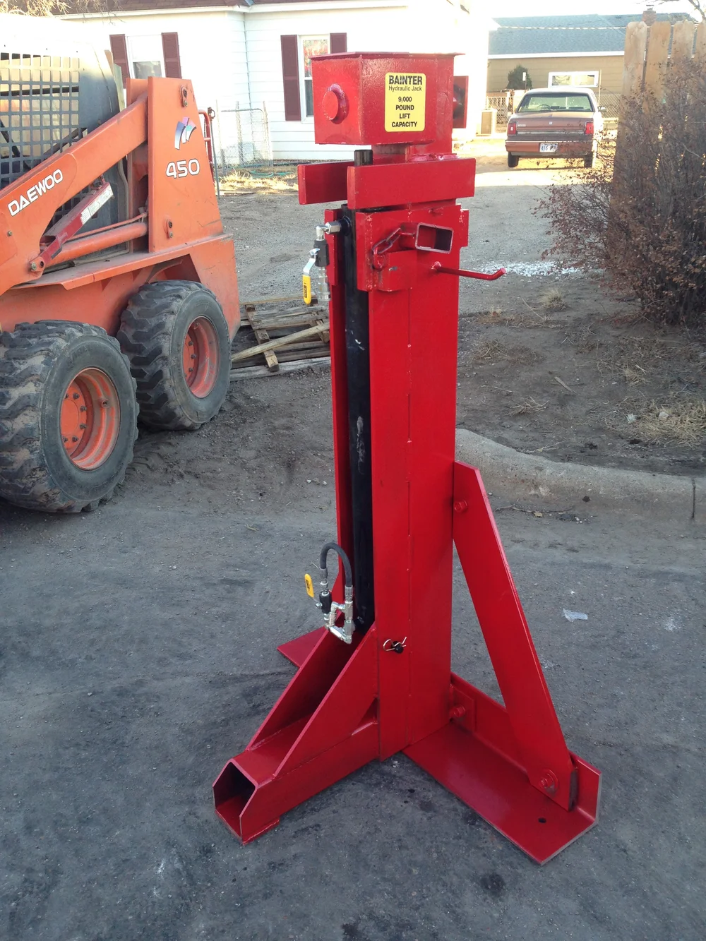 9K Capacity Smoothwall Hydraulic Jacks — Bainter Construction