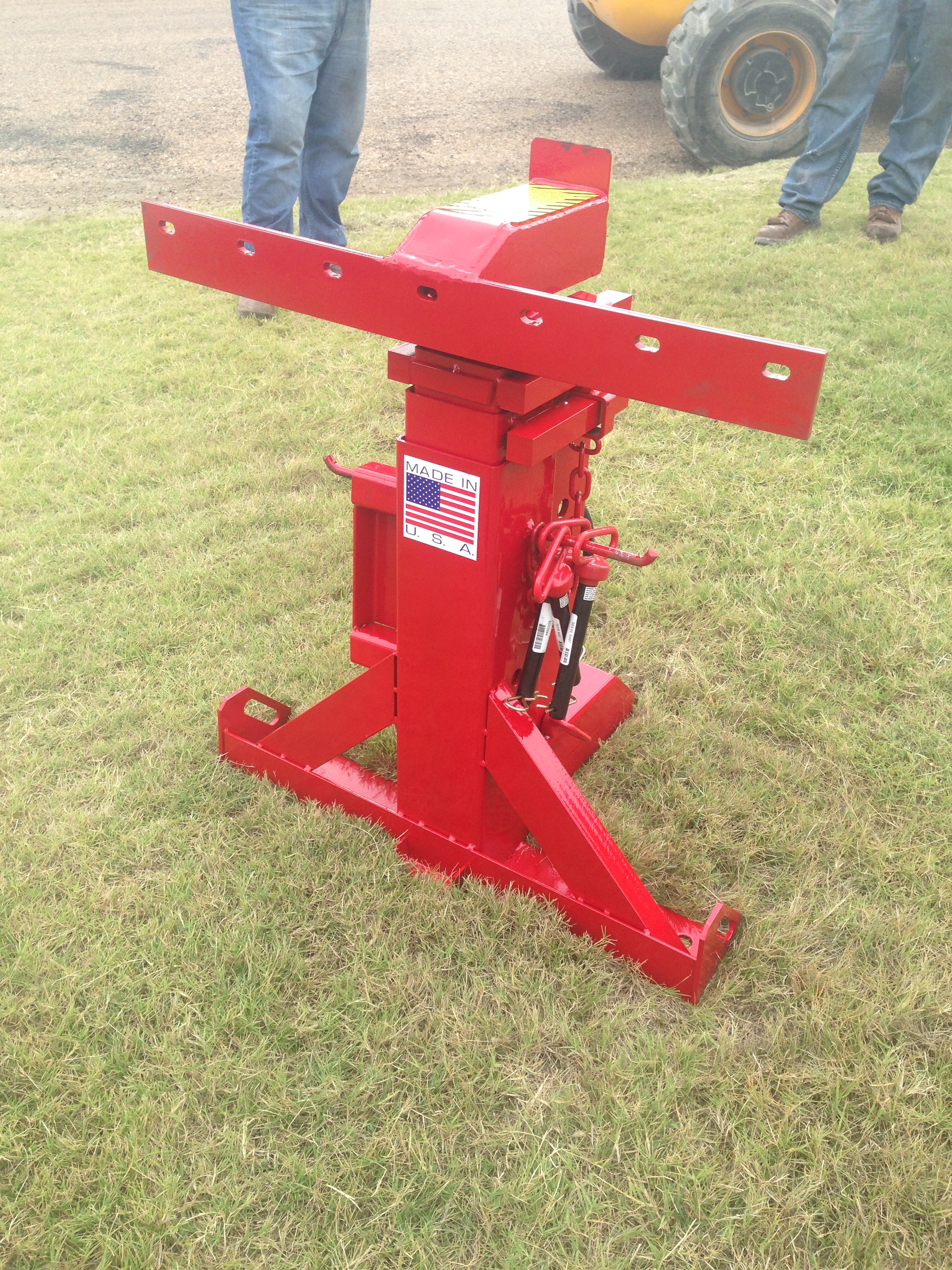 7.5K hydraulic jacks — Bainter Construction