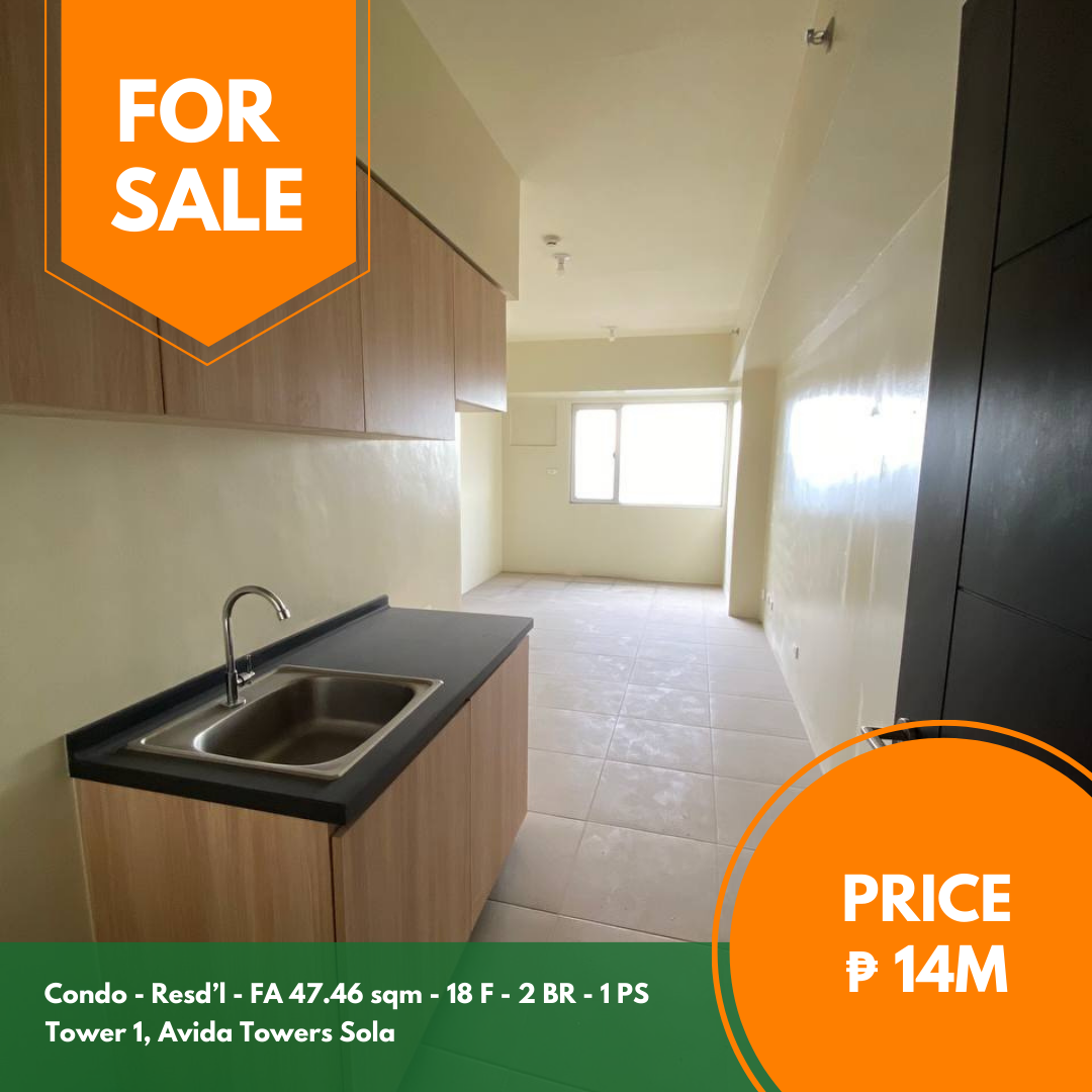 PHP 14,000,000 - Avida Towers Sola 2 BR unit — Pangandian-Gutierrez Realty