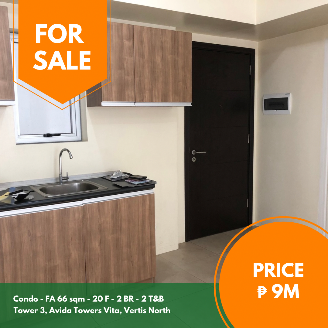 PHP 9,000,000 - Avida Towers Vita 2 BR unit — Pangandian-Gutierrez Realty